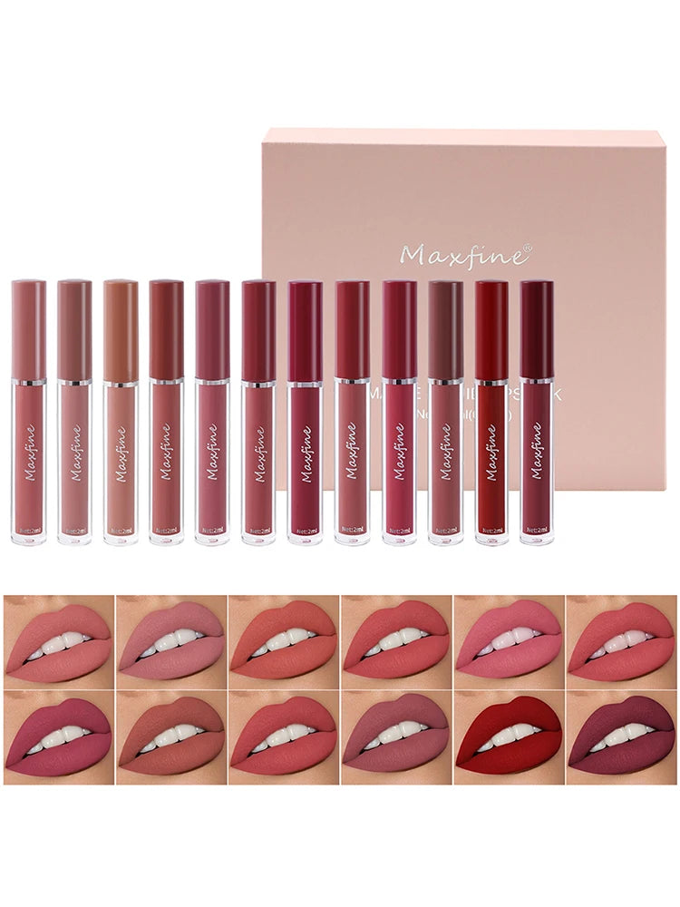 6 Color Matte Lip Gloss Liquid Lipstick – karylona